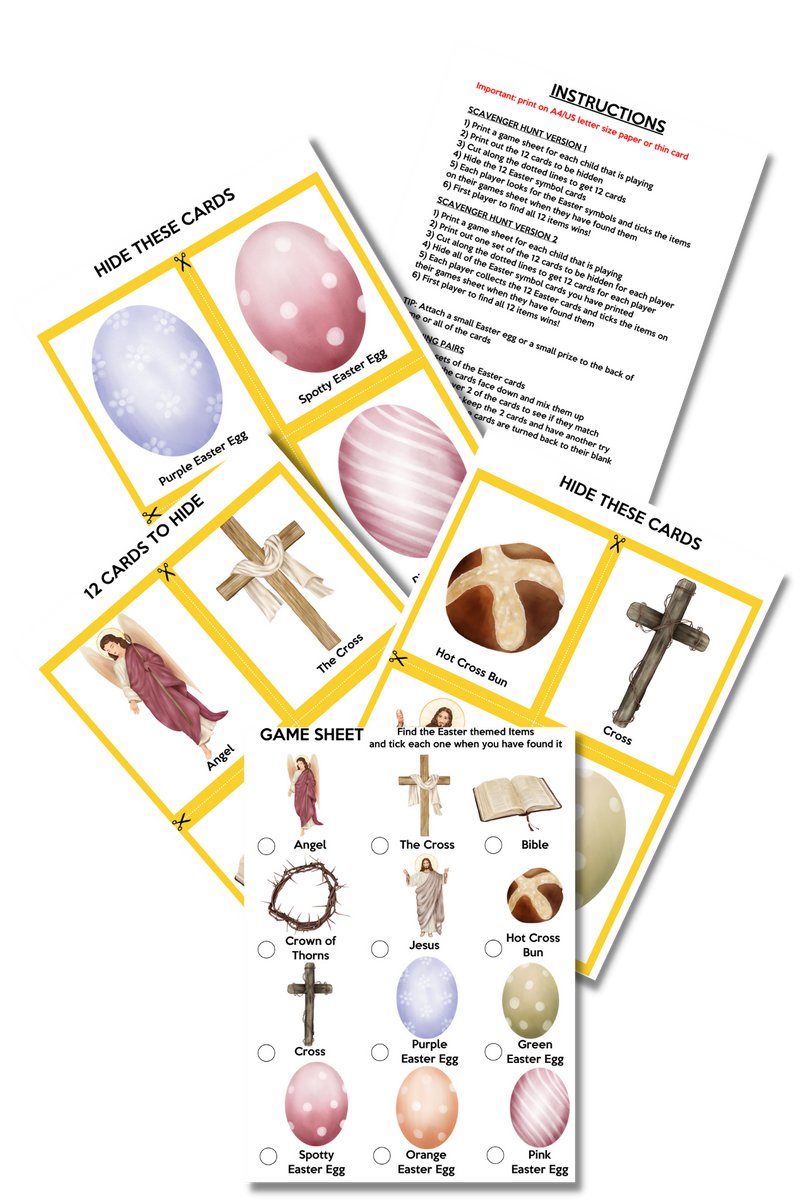 Catholic Easter Scavenger Hunt – non-screen-activities-for-kids