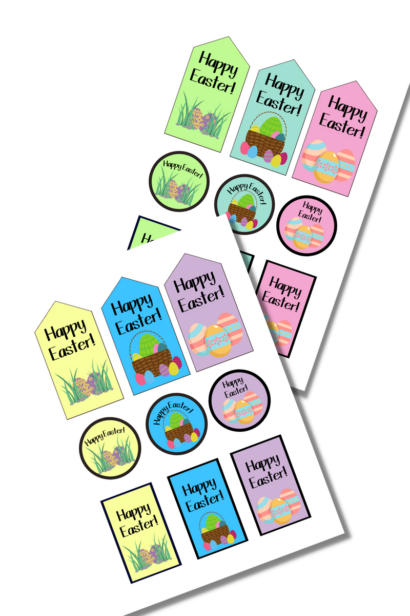 Easter Egg Gift Tags Non screen activities for kids easter-egg-gift-tags-non-screen-activities-for-kids
